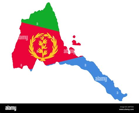 Eritrea Map Hi Res Stock Photography And Images Alamy