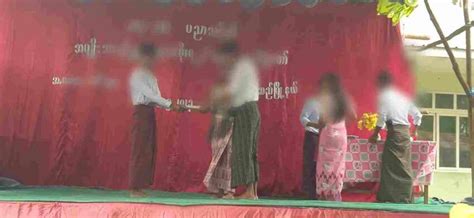 တန့်ဆည်မြို့နယ်ရှိ ကြားကာလပညာရေး ကျောင်းတစ်ကျောင်းတွင် ပညာရည်ချွန် ဆုပေးပွဲ ပြုလုပ် Khit Thit