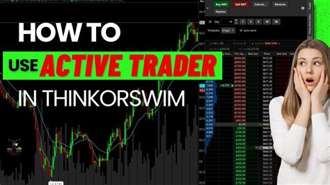 How To Use Active Trader In Thinkorswim For Quick Scalping For Day Trader Beginner Tutorial