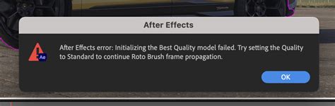 roto brush tool doesn t work at best quality adobe community 13658388