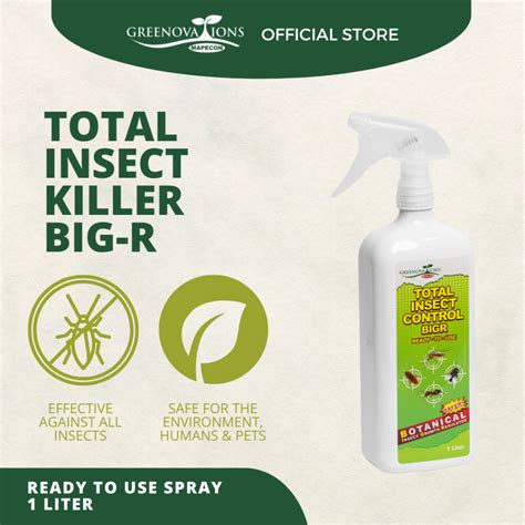 Mapecon Big R Total Insect Killer 1 Liter Ready To Use Nozzle