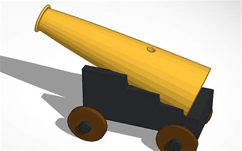 3d Design Cannon Tinkercad