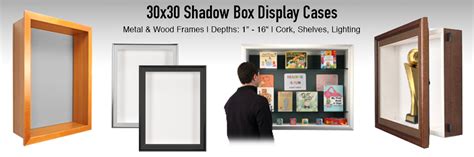 Discover The Best 30x30 Shadow Box Display Cases In Wood And Metal Frames Shadowboxes