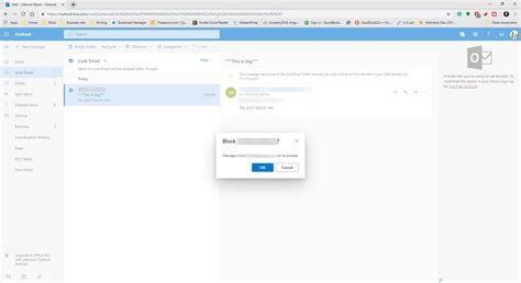 How To Block An Email Address In Outlook Mail