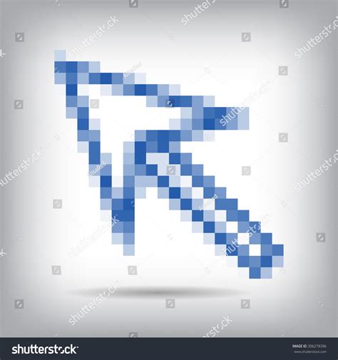 Pixel Cursors Icon Mouse Computer Icon Stock Illustration 306278396 Shutterstock