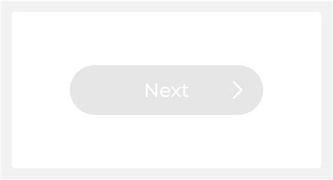 Inactive Next Move Button Ui Element Template Editable Isolated Vector Dashboard Component