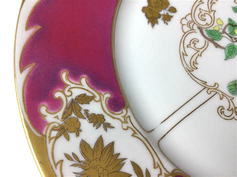 Set Of 12 Royal Bayreuth Service Dinner Plates For Sale At 1stdibs