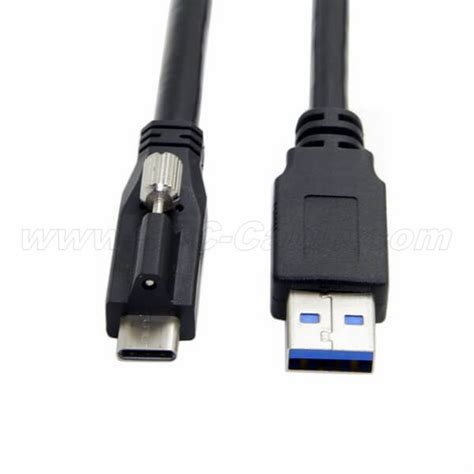 Usb 3 1 Type C Screw Locking Cables China Stc Electronic Hong Kong