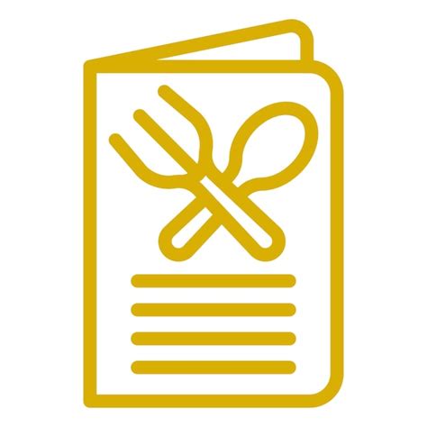 Premium Vector Vector Design Menu Card Icon Style