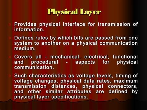 Osi Network Model Ppt Ppt Computer Networking Computing