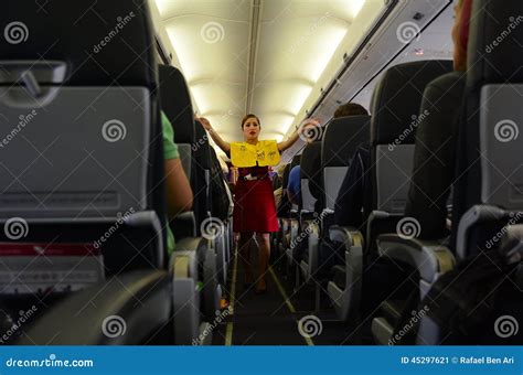 Flight Attendant Editorial Photo Image Of Profession 45297621
