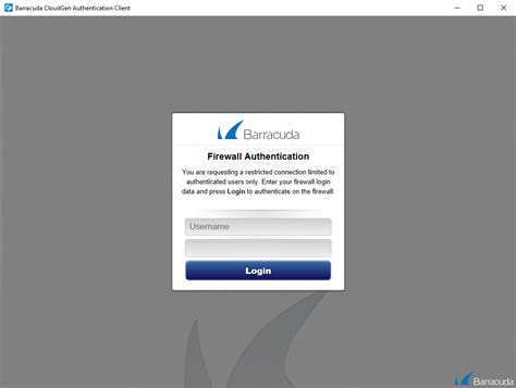 How To Enable Personal Access Using The Authentication Client Barracuda Campus