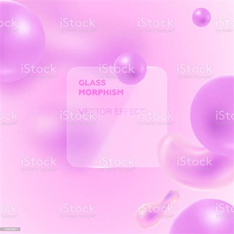 유리 모피즘 카드 템플릿 액체 그라디언트 모양 추상 예술 스톡 일러스트레이션 3d 기하학적 모양의 유리 형태 개념 젖빛 유리 효과 0명에 대한 스톡 벡터 아트 및 기타