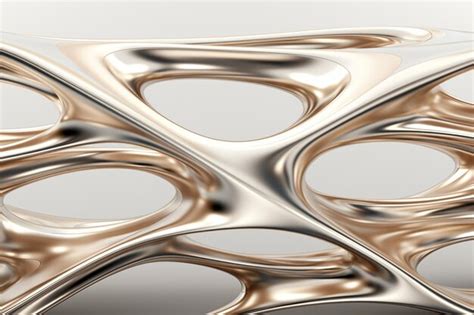 An Abstract 3d Rendering Of A Spiral Pattern With Layered Intersecting Lines Premium Ai