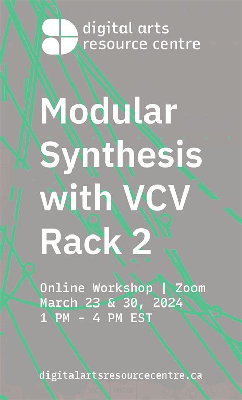 Modular Synthesis With Vcv Rack 2 Workshop Downtown Rideau