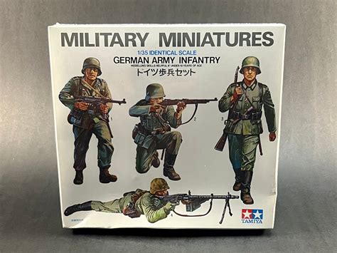 Tamiya Model Kit Mm2 1 35 Scale German Army Infantry Plutonium Garage