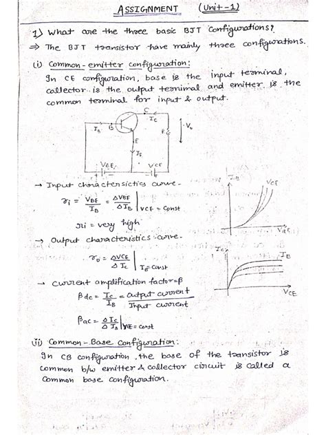 Edc Unit 1 Assignment Pdf