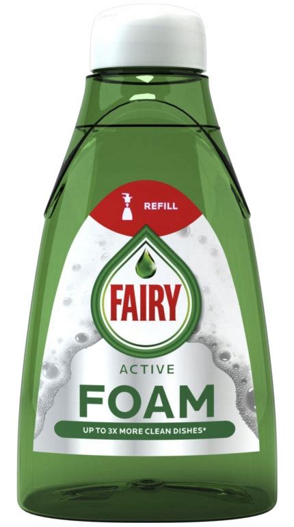 Fairy Active Foam Pianka Płyn Naczyń Zapas 375ml - 11325160055 ...