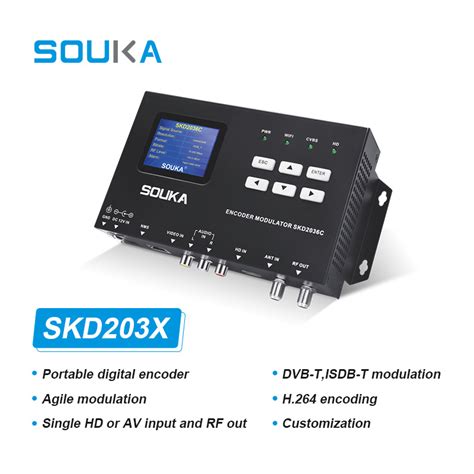 Single Channel Digital Modulator HDMI Or CVBS In And RF Out Mini Encoder Mini Encoder And