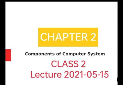 Chapter 2 Class 2 Lecture 2021 05 15 Computer Application Class Recording Teachmint