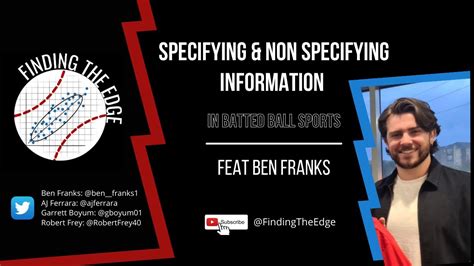 Specifying And Non Specifying Information In Batted Ball Sports Feat
