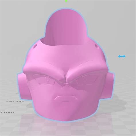 Majin Boo Stencil 3d Print Details