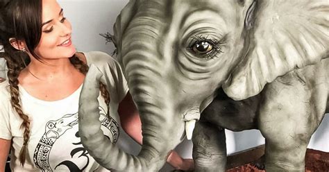 A Self Taught Baker Creates 3d Cakes And Wed Rather Starve Than Eat
