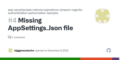 Missing Appsettingsjson File · Issue 4 · Aws Samplesaws Netcore