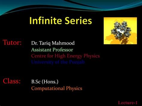 Lecture Notes On Infinite Sequences And Series Pdf
