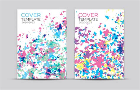 파스텔 페인팅 배경 표지 디자인 카드 웹 배너 포스터 템플릿 트렌디 한 질감 종이 아트 추상 벡터 일러스트 레이션 가리기에 대한