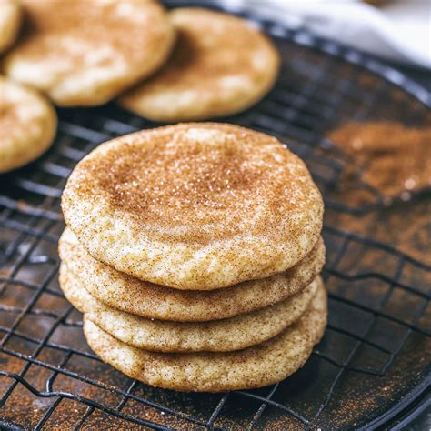 Chewy Snickerdoodle Cookies
