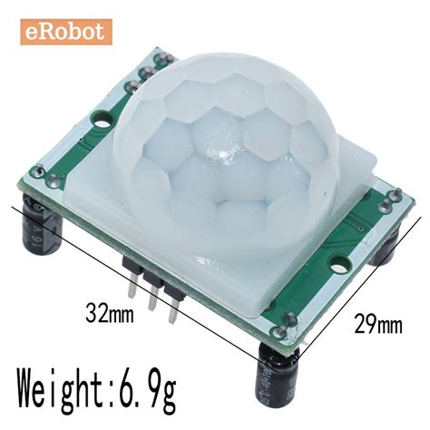 Blue Green HC SR501 Adjust IR Pyroelectric Infrared PIR Module Motion Sensor Detector Module For