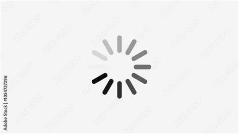 Loading Circle Animation And Updating Icon Animation Circle Arrow Icon Set Animation Click On