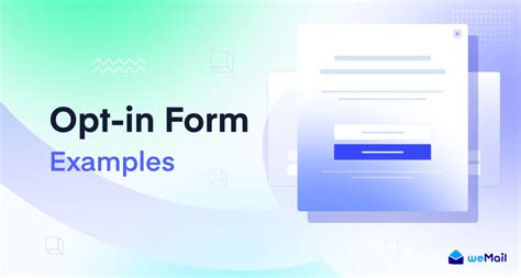 12 Opt In Form Examples That Maximize Engagement Wemail