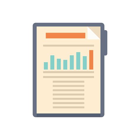 Estimator Clipboard Icon Flat Isolated Vector 15029779 Vector Art At