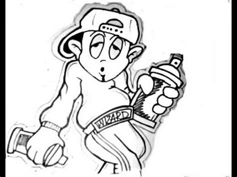How To Draw Simple Graffiti Characters