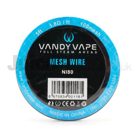 Vandy Vape Mesh Wire Juiceshop Uk