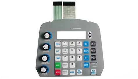 Custom Waterproof Membrane Switch Manufacturer From China