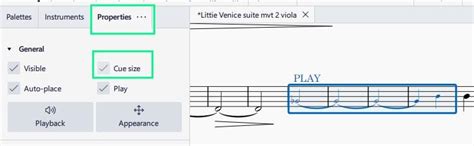 Cue Notes In Musescore4 Musescore