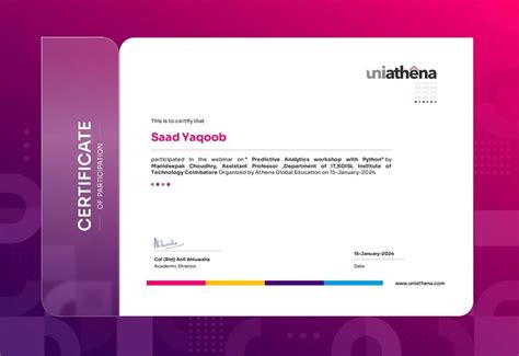 Saad Khan On Linkedin Uniathena Python Predictiveanalytics Workshop