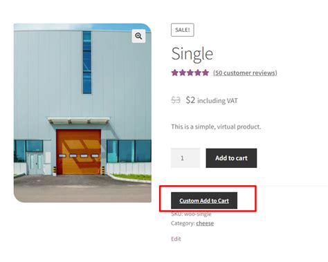 php woocommerce add product tab with checkbox to add function to add a second add to cart