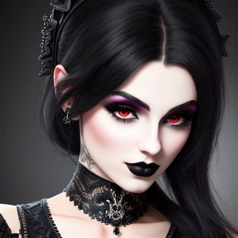 Ai Generated Goth Girl By Robster2014 On Deviantart
