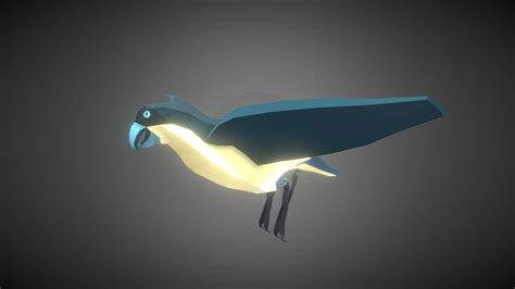 Animated Bird Flight Path 3d Model By Low Poly Models