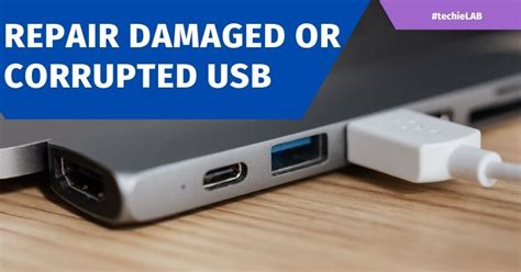Repair Damaged Corrupted Usb Flash Disk Techielab