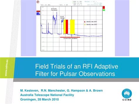 Ppt Field Trials Of An Rfi Adaptive Filter For Pulsar Observations Powerpoint Presentation