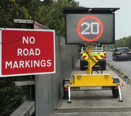Variable Message Sign VMS Hire Roadside Technologies Ltd