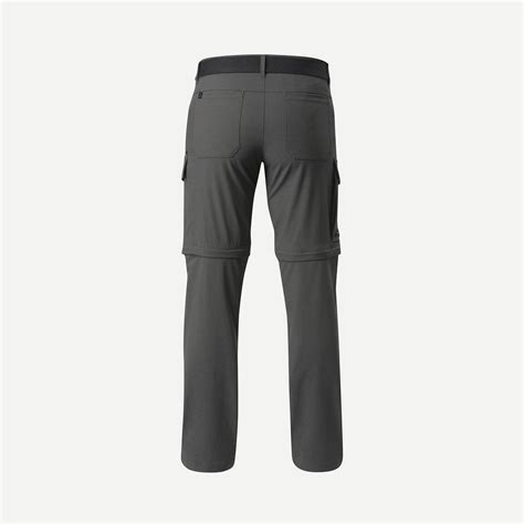 Mens 2 In 1 Convertible Travel Trekking Trousers Travel 500 Convert