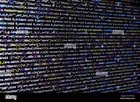 software source code programming code programming code on computer