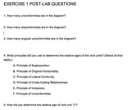 Solved EXERCISE 1 POST LAB QUESTIONS 1 How Many Chegg