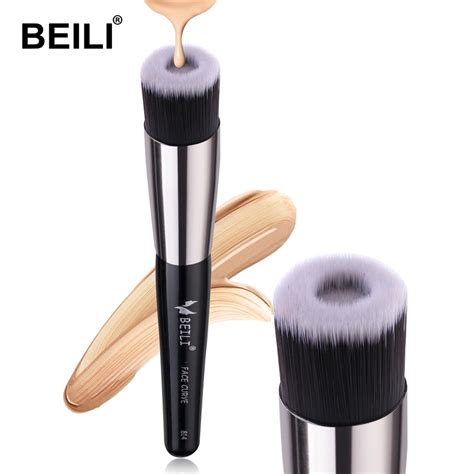 Badu Bg Beili Професионални четки за грим за лице 1 компютър за фон дьо тен контур течен смесващ